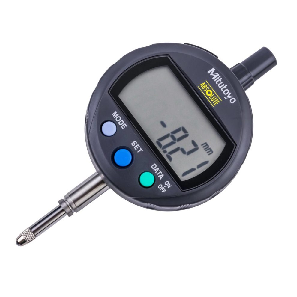Relógio Comparador Digital ABSOLUTE 12,7mm 0,01mm ID-CX Tampa Lisa Com ...